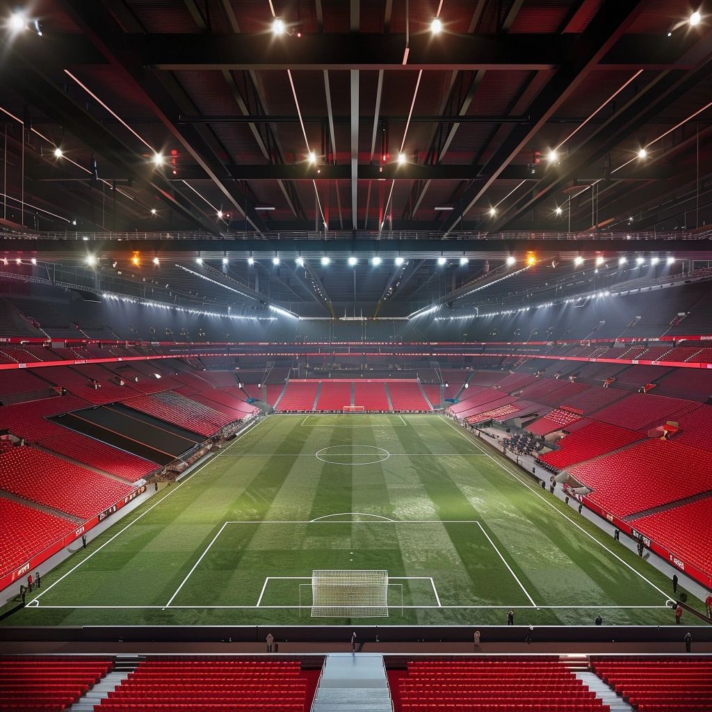Manchester United's 100,000-capacity Old Trafford imagined in new ...