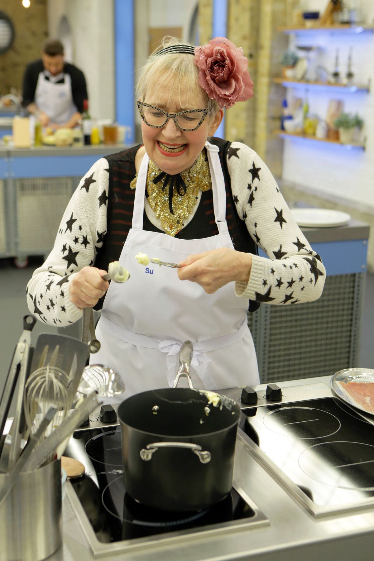 Celebrity MasterChef star Su Pollard was terrified | What to Watch