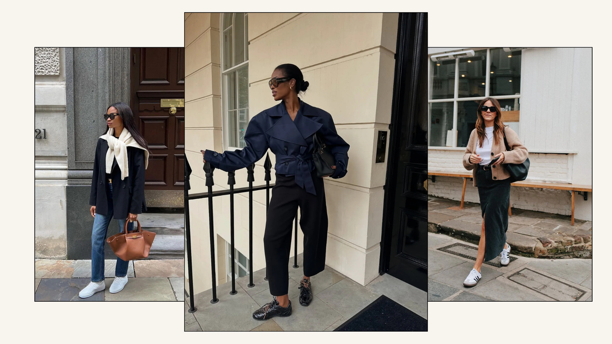 These 7 London Trainer Outfits Will Always Look Chic | Who What Wear
