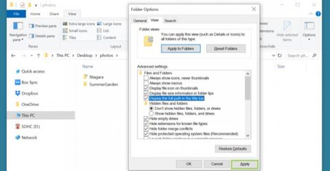 Show the Full Folder Path in File Explorer on Windows 10 | Laptop Mag