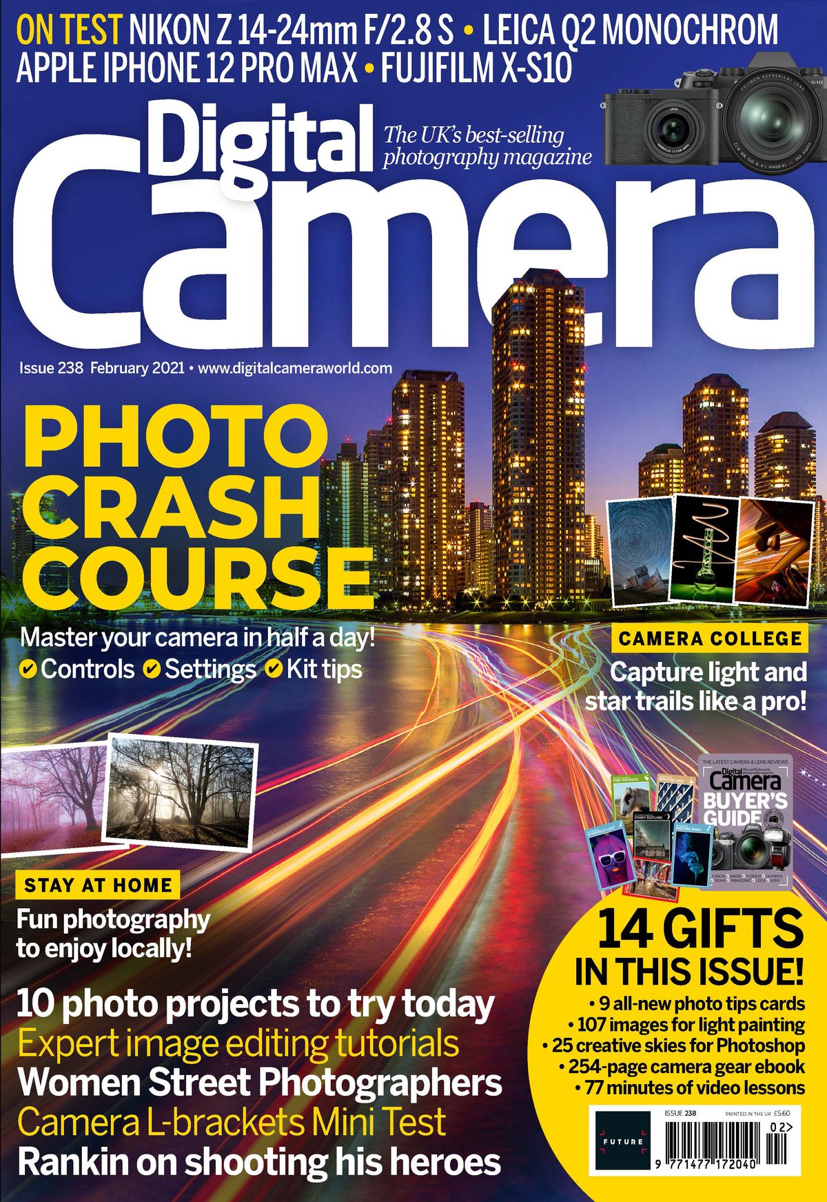 Get 14 bonus gifts with the February issue of Digital Camera, including ...