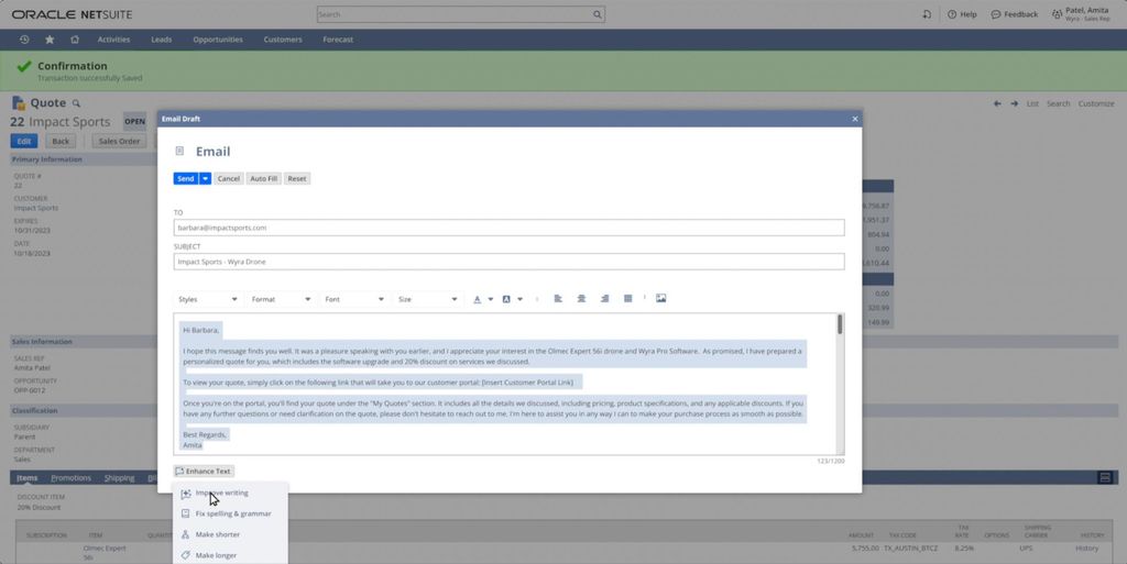 New NetSuite generative AI capabilities balance risk and reward for ...
