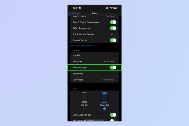How to block pop-ups on Safari for iOS and iPadOS | Tom's Guide