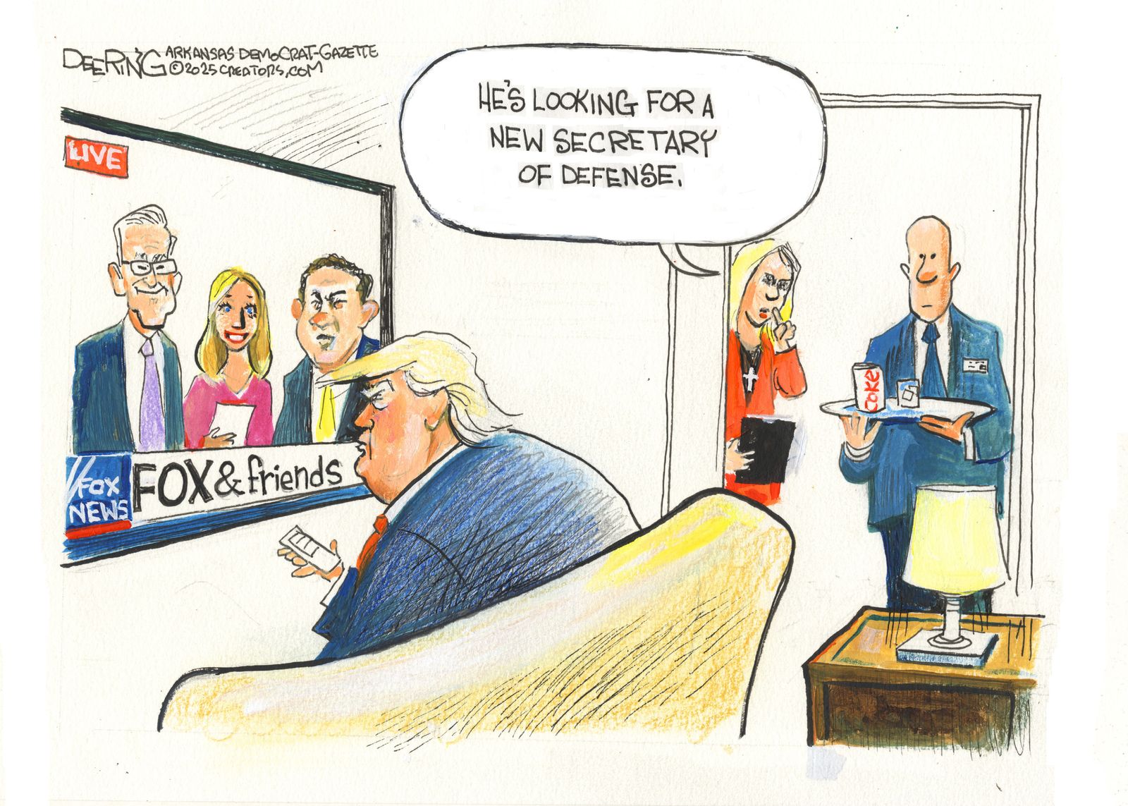 Today's political cartoons - April 24, 2025 | The Week