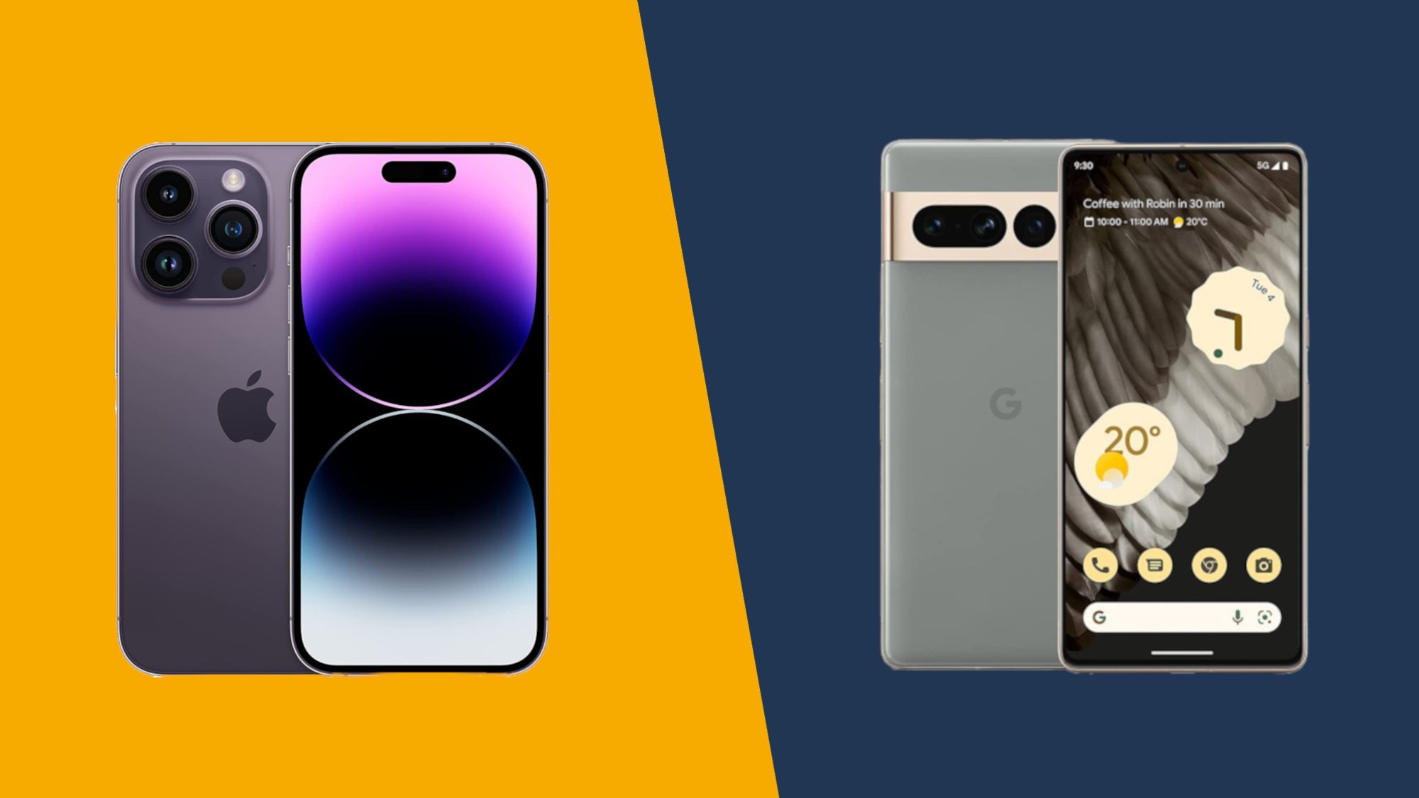 iPhone 14 Pro vs Google Pixel 7 Pro: platform champs square up | TechRadar
