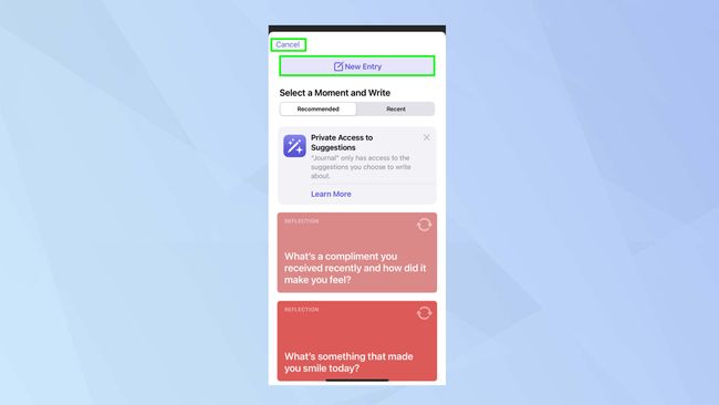 How to use the iOS Journal app | Tom's Guide