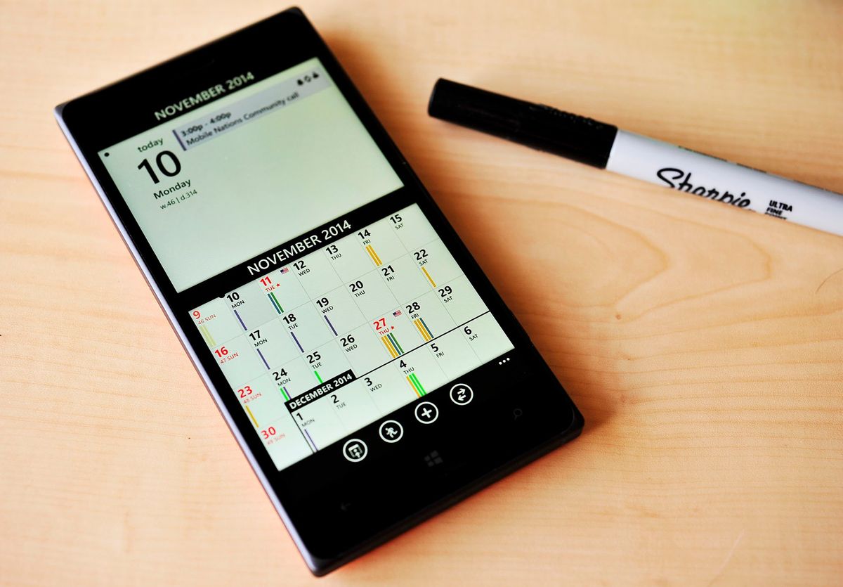 The gorgeous Chronos Calendar + arrives for Windows Phone 8.1 | Windows ...