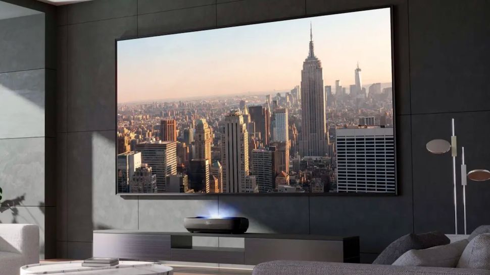 Forget OLED — this stunning new laser TV is 150 inches and super bright ...