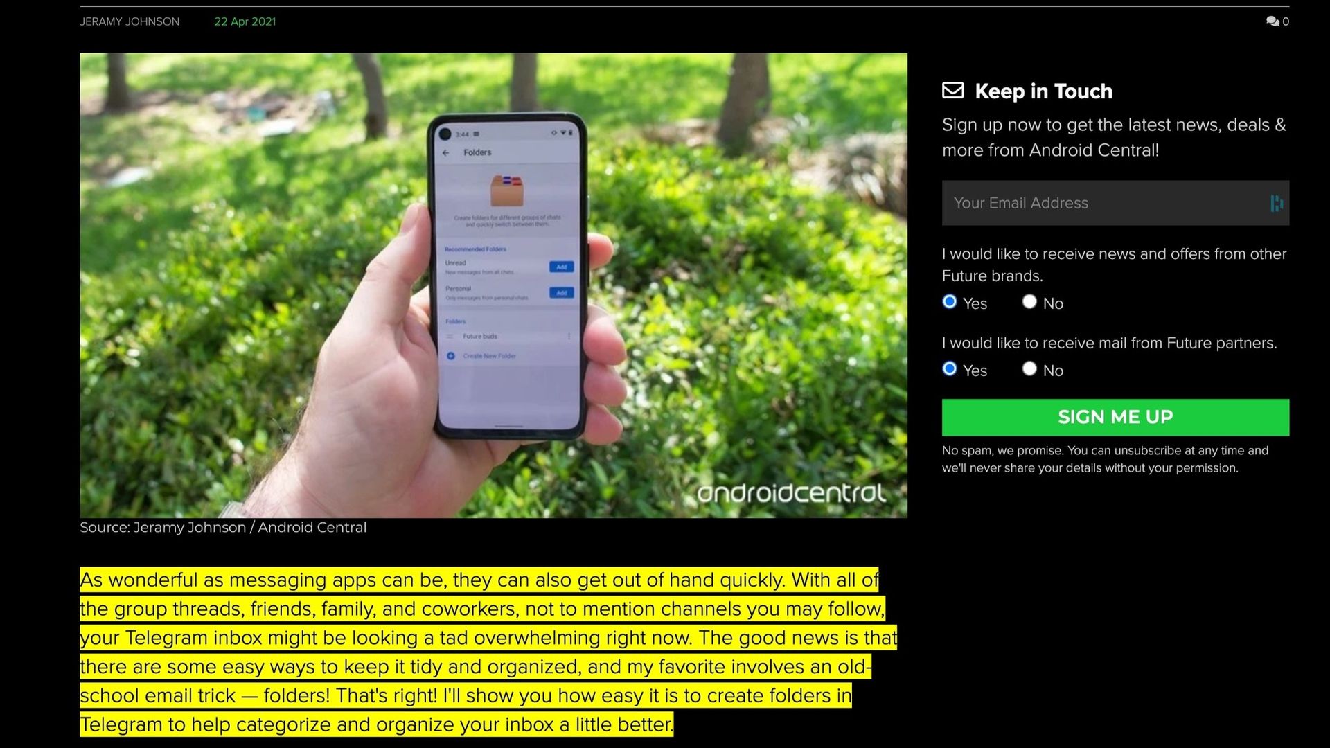 How to directly link to highlighted text from Google Chrome | Android ...