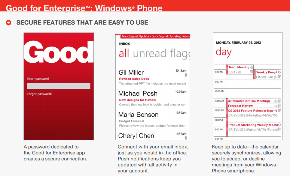Good Technology's Enterprise app for Windows Phone releasing soon ...