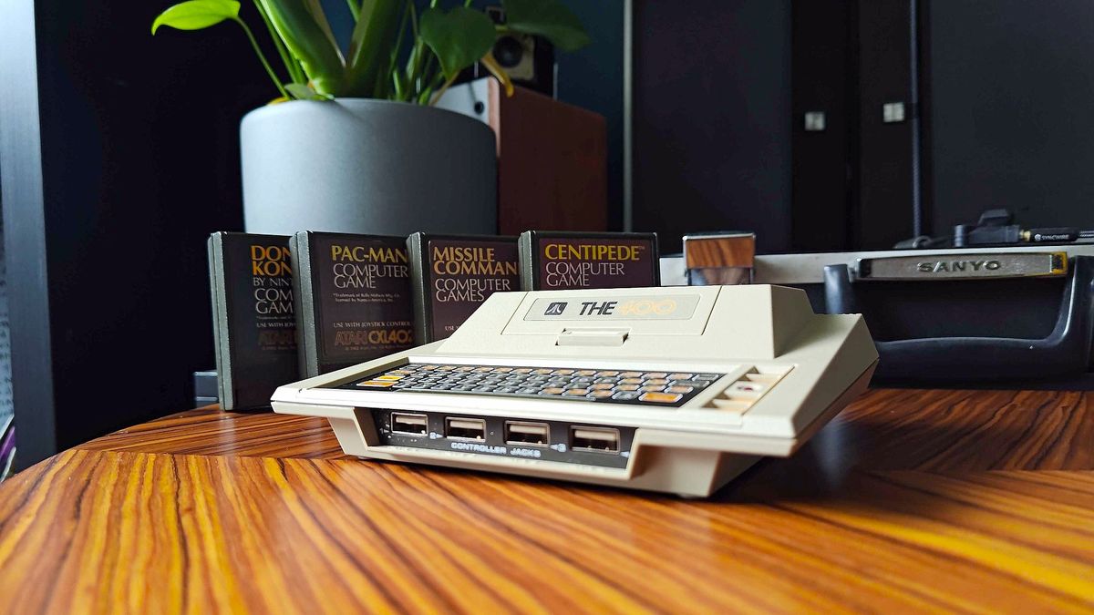 THE400 Mini review: "your dad's first Atari PC is back" | GamesRadar+