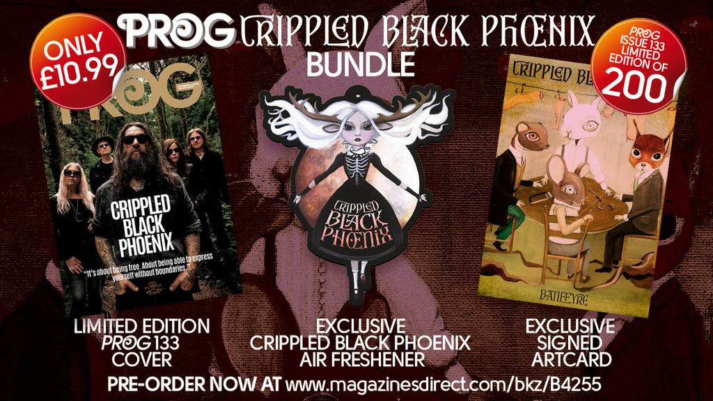 Get Prog's exclusive Crippled Black Phoenix bundle with signed art print and more | Louder