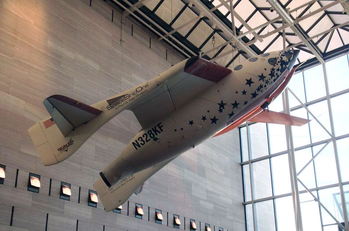SpaceShipOne 'Lands' on Smithsonian Floor as Museum Renovates Hall | Space