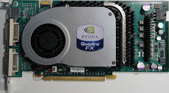 NVIDIA/PNY Quadro FX 3400 - NVIDIA, ATi Bring Five OpenGL Workstation ...