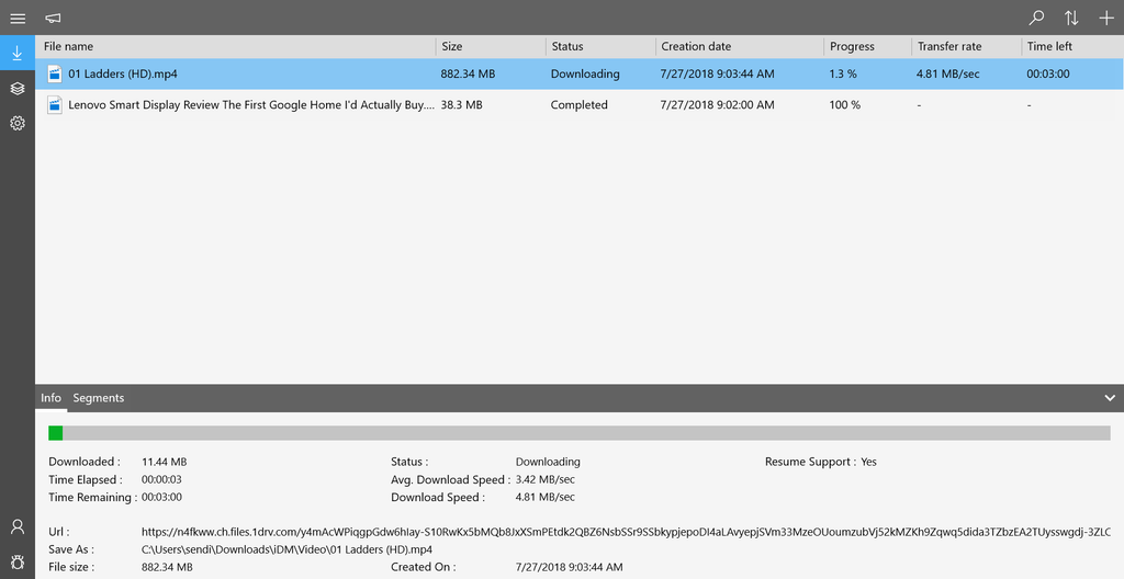 iDownload Manager review: Speeding up downloads on Windows 10 | Windows ...