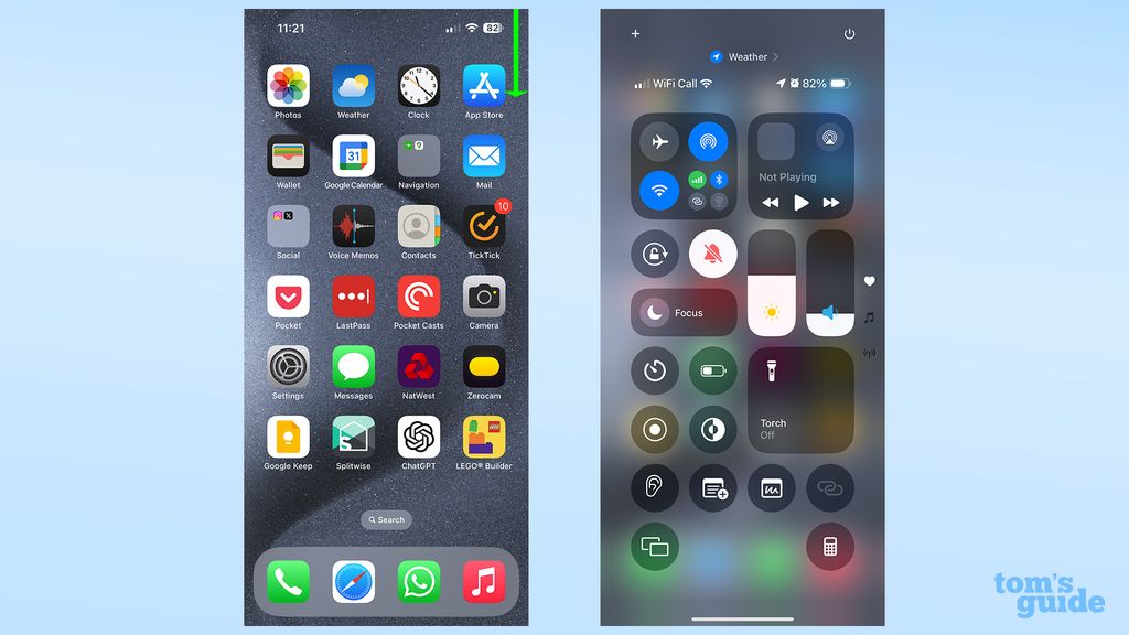 How to customize iPhone Control Center in iOS 18 | Tom's Guide