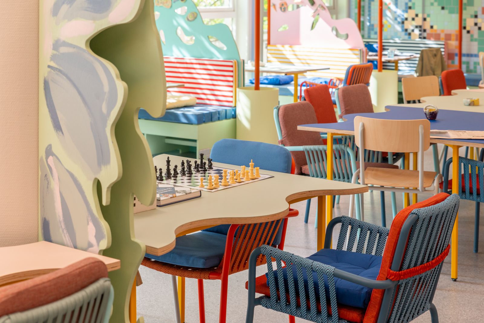 Artist Sol Calero creates canteen for Bergen Assembly 2022 | Wallpaper*