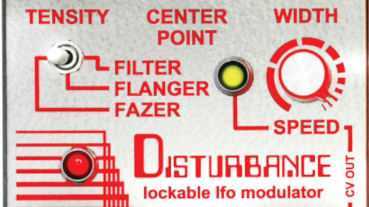 Death By Audio Disturbance Lockable LFO Modulator Pedal Review ...