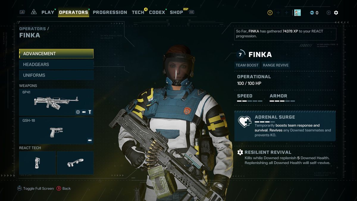 Rainbow Six Extraction: List of all Operators and abilities | Windows ...