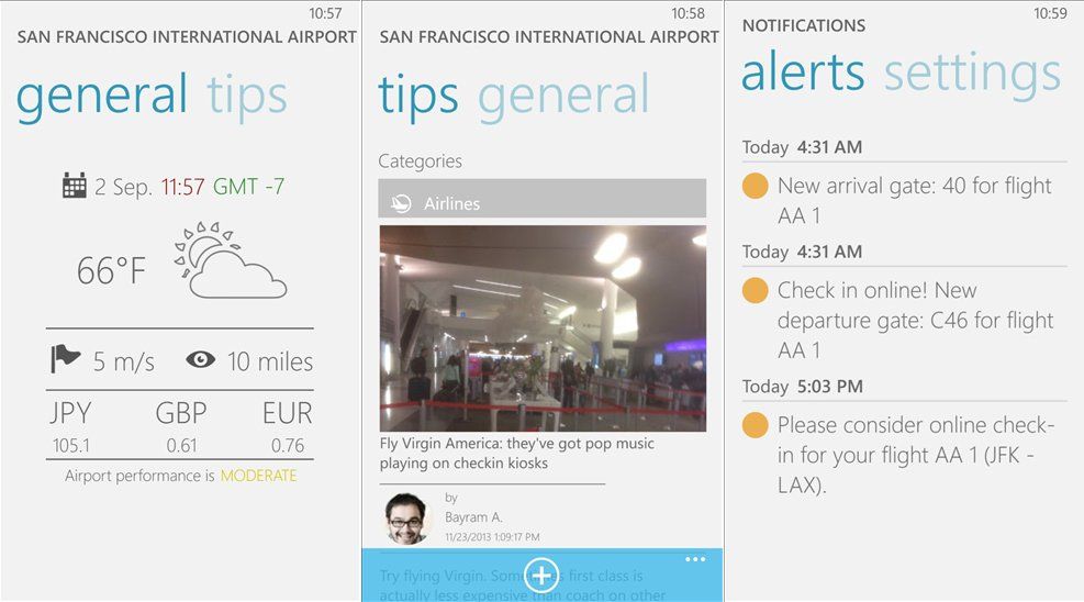 Fly smarter with App in the Air, now available for Windows Phone ...