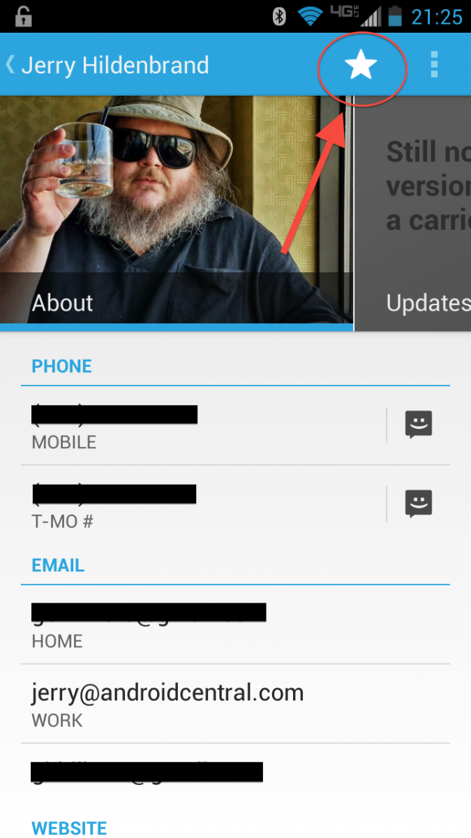 Android 101: Managing 'favorite' contacts | Android Central