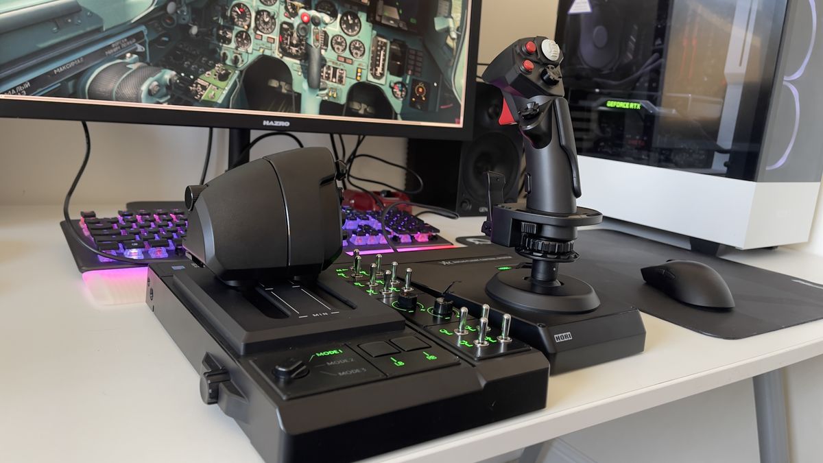 Hori HOTAS flight control system review: a bumpy ride | TechRadar