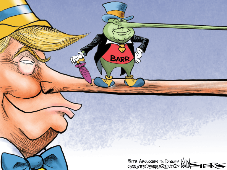 5 brutally funny cartoons about Bill Barr’s brand of justice | The Week