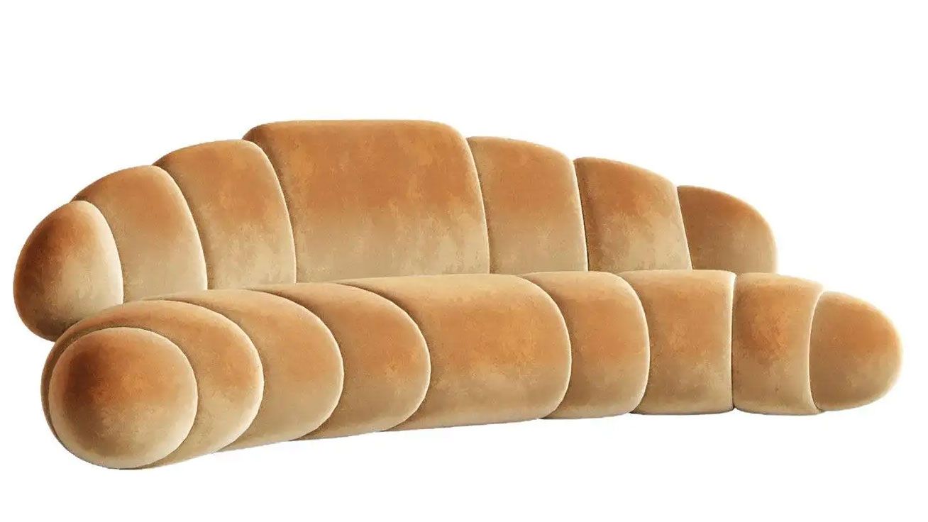 The "Croissant Sofa" Is the Deliciously-Shaped Couch for 2025 | Livingetc