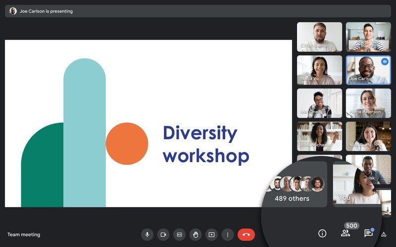 Google Meet adds new immersive backgrounds, raises participant limit to ...