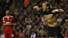 Forlan breaks Liverpool hearts once again | FourFourTwo