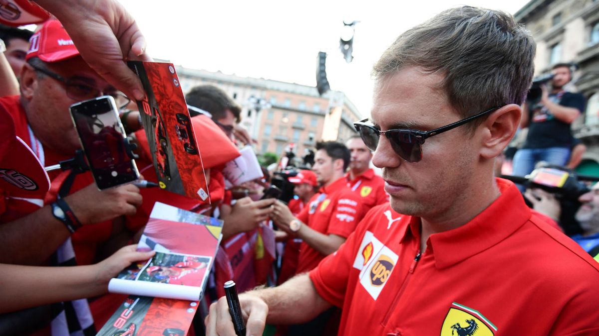 F1: Sebastian Vettel dreams of Ferrari world title win for ‘little Seb ...