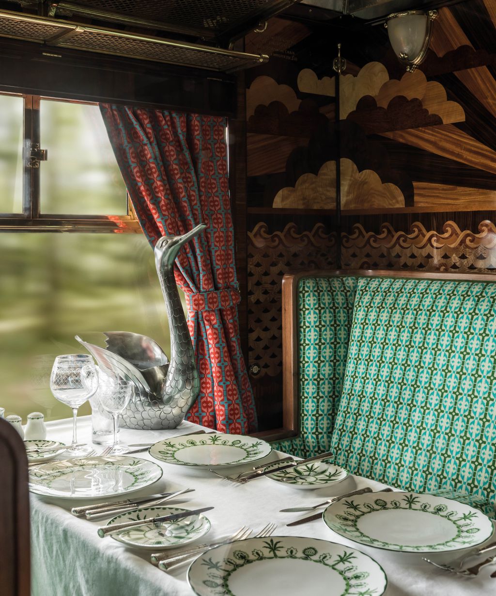 Inside the Wes Anderson designed train carriage | Livingetc