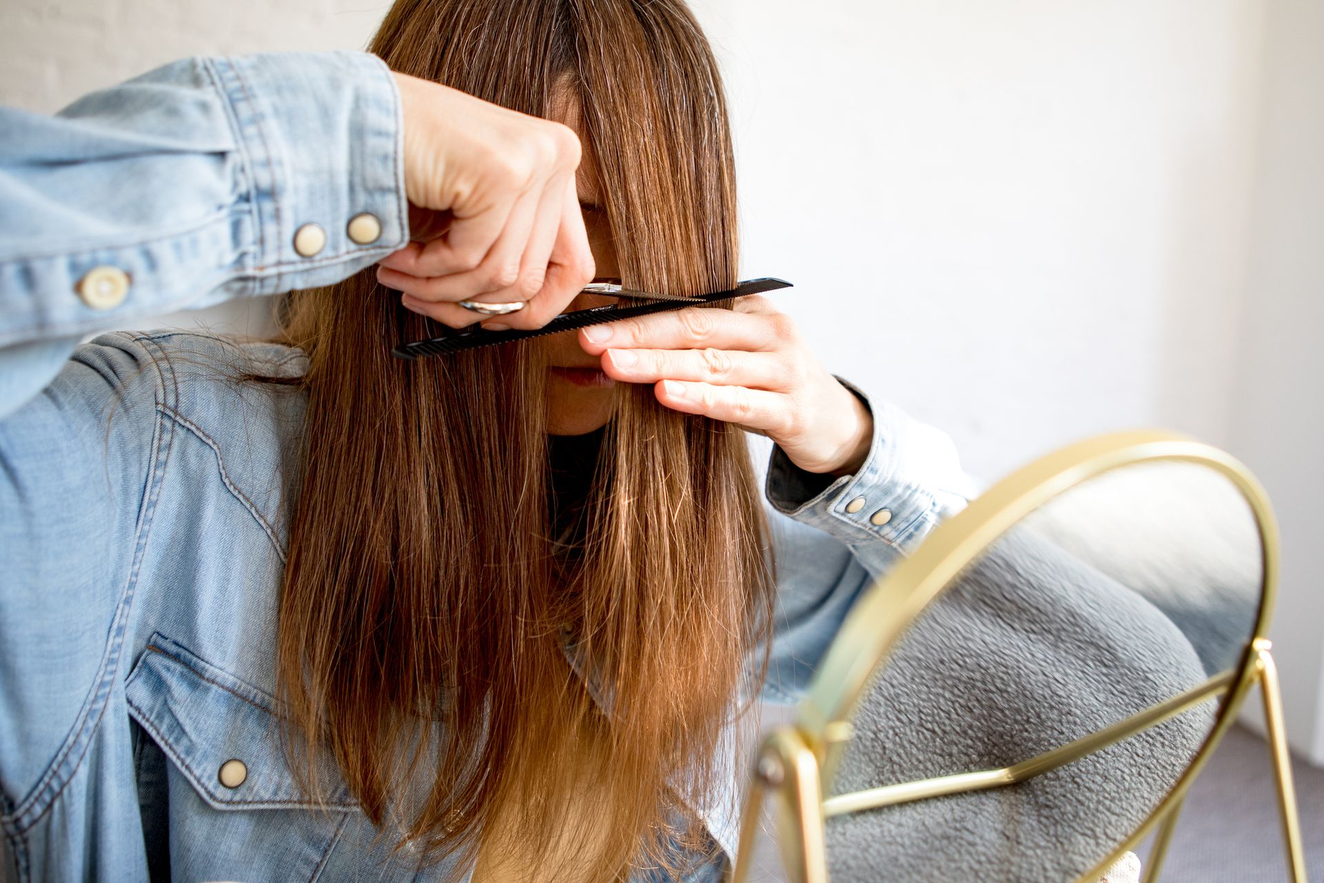 How to cut your bangs yourself, according to the pros | My Imperfect Life