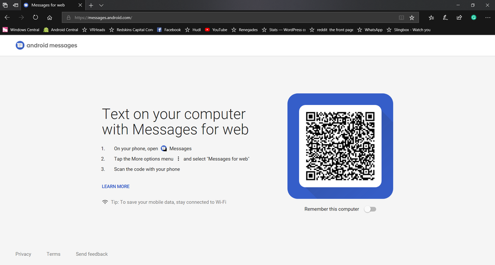 How to use Android Messages on Windows 10 | Windows Central