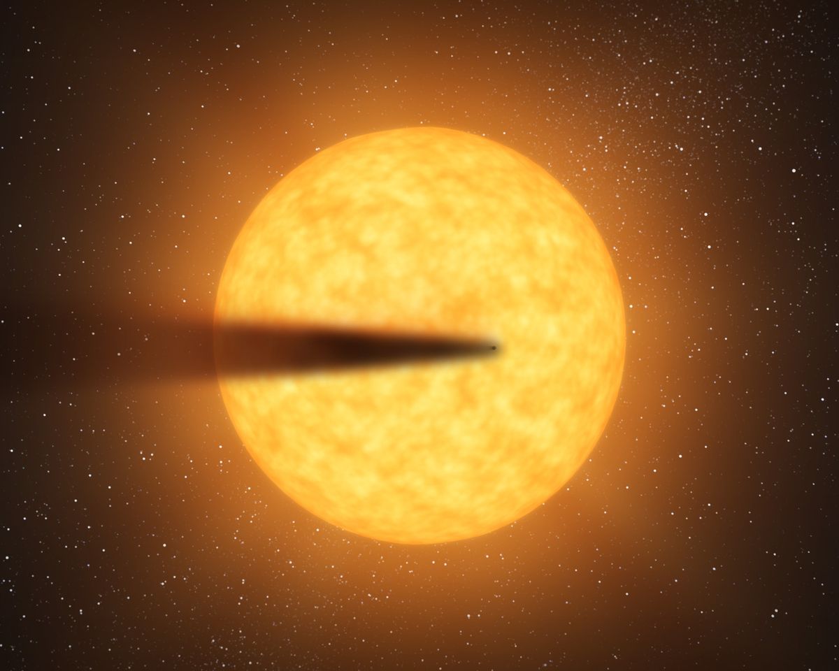 Disintegrating Alien Planet Has Comet-Like Tail | Space