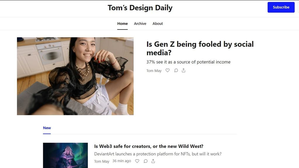 Substack review | Creative Bloq