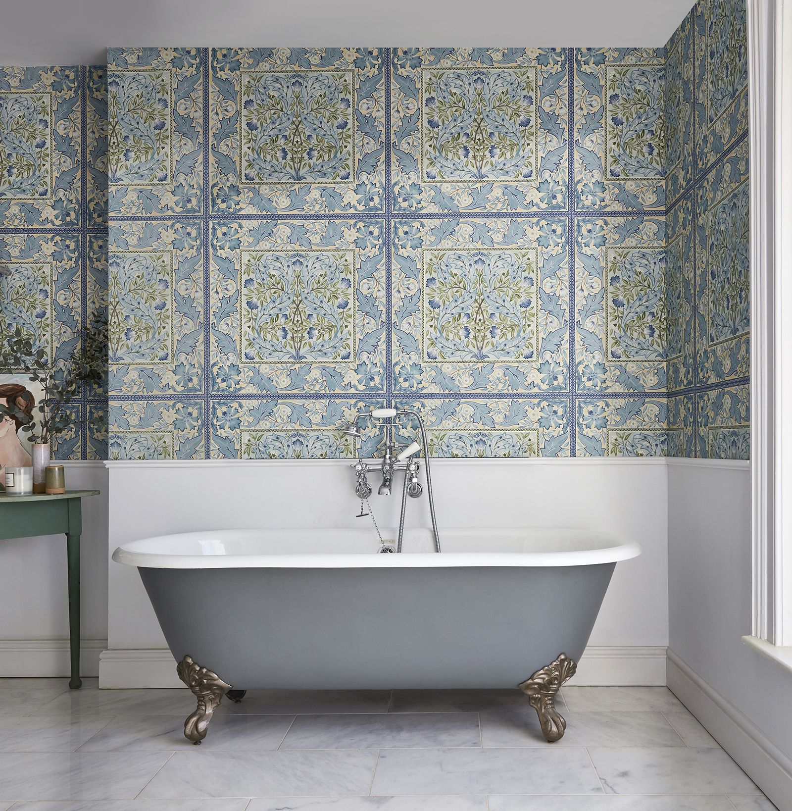 Blue and gray bathroom ideas: 11 calming schemes to inspire | Homes and ...