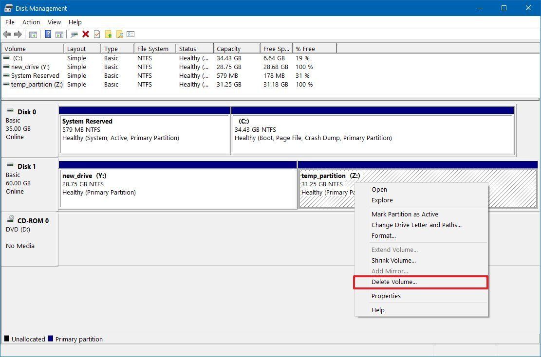 How to move files to a new partition when you don't have a secondary ...