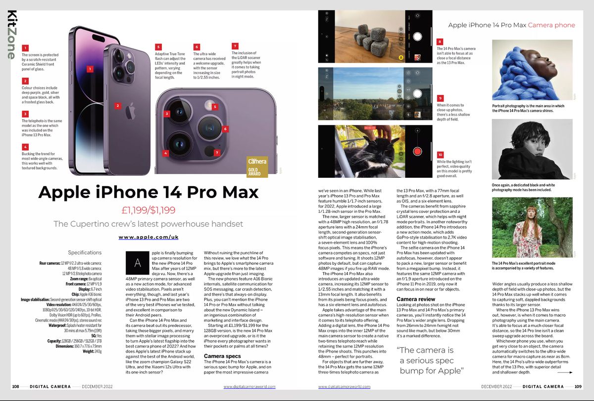 Get 15 bonus gifts with the December issue of Digital Camera mag ...