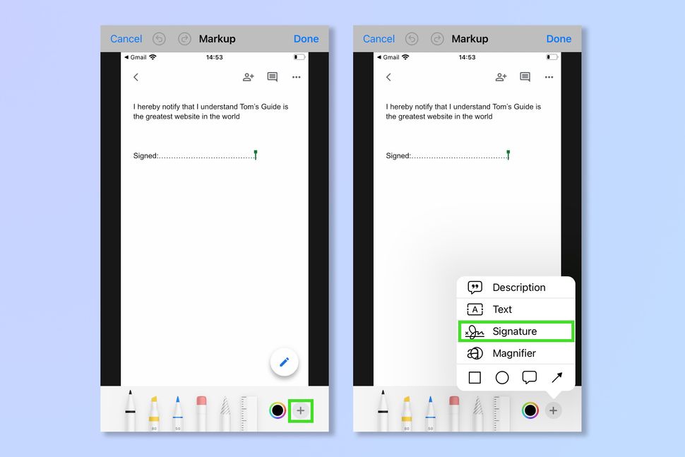 How to sign documents on iPhone | Tom's Guide