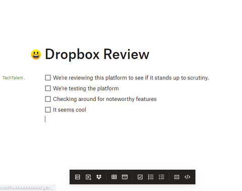 Dropbox Paper | TechRadar