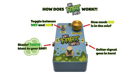 A guitar pedal that makes fart sounds has smashed its target on ...