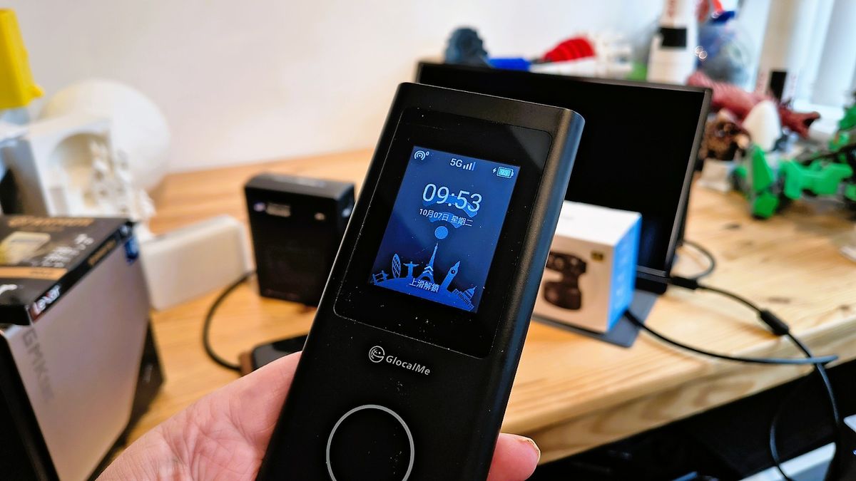 GlocalMe Numen Air 5G mobile hotspot review | TechRadar