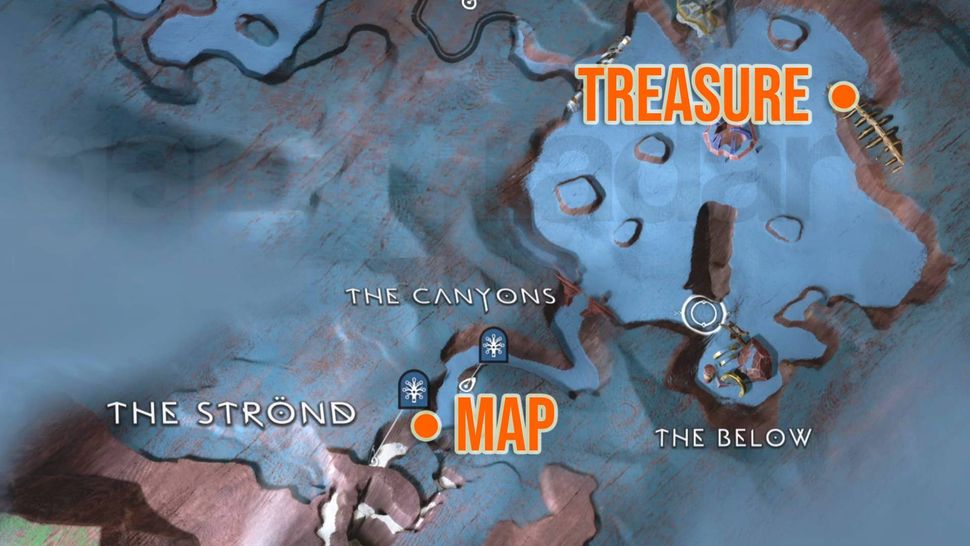 All God of War Ragnarok buried treasure map locations | GamesRadar+