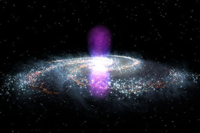 Will Enormous Galactic Bubbles Expose Dark Matter? | Space