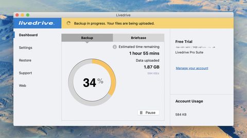 Livedrive cloud backup review | TechRadar