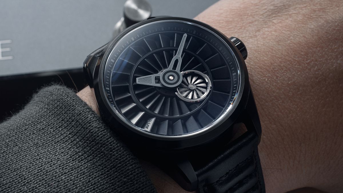 This watch is a stunning tribute to the Harrier jump jet and its Rolls ...