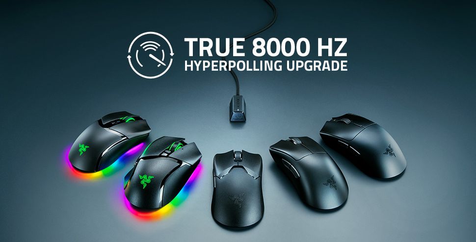 Razer Enables 8 KHz Polling Rate on More Mice, Via Firmware Update ...