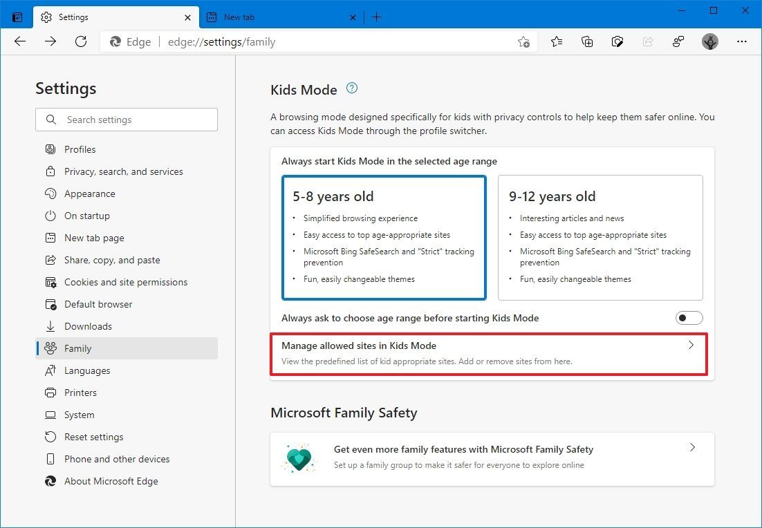 How to set up Kids Mode on Microsoft Edge | Windows Central