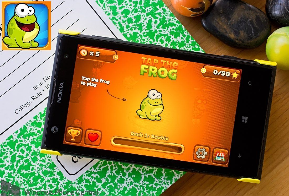 Official Tap The Frog game hops into the Windows Phone Store | Windows ...